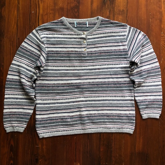 Sweaters | Vintage Cotton Cottagecore Grandma Sweater | Poshmark
